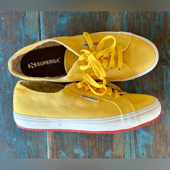 Superga | Shoes | Farrow Ball Superga Top Yellow Sneakers 4 95 | Poshmark